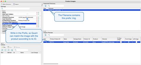 Product Images Import Manual Quant Intelligent Retail Platform