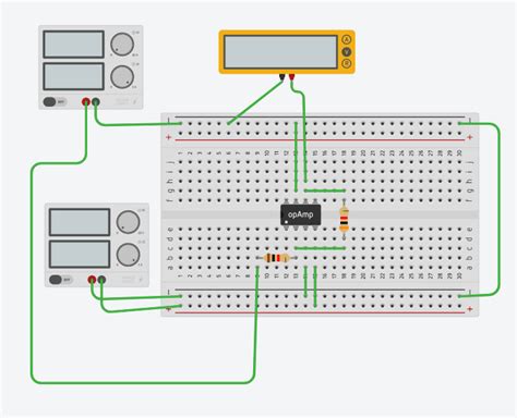 Solved 1a In Tinkercad Set Up The Following Circuit Using