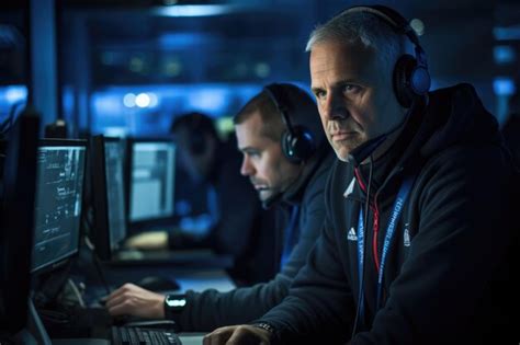 premium ai image callcenter operator in action providing exceptional