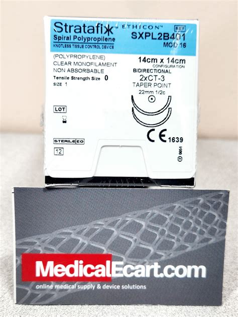 Ethicon Sxpl2b401 Stratafix™ Spiral Polypropylene Suture