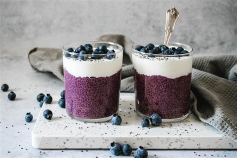 Blueberry Chia Pudding The Delicious Plate