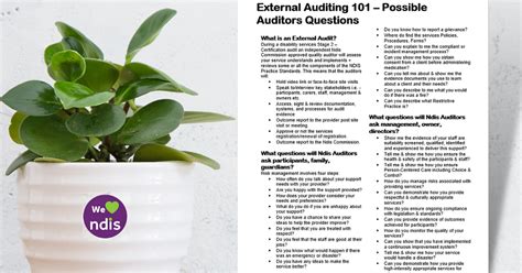 External Auditing Process And… Disability Compliance Australia