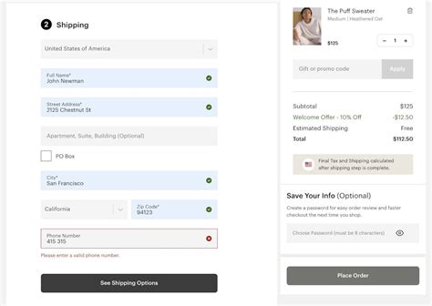 How To Improve Validation Errors Baymard Institute