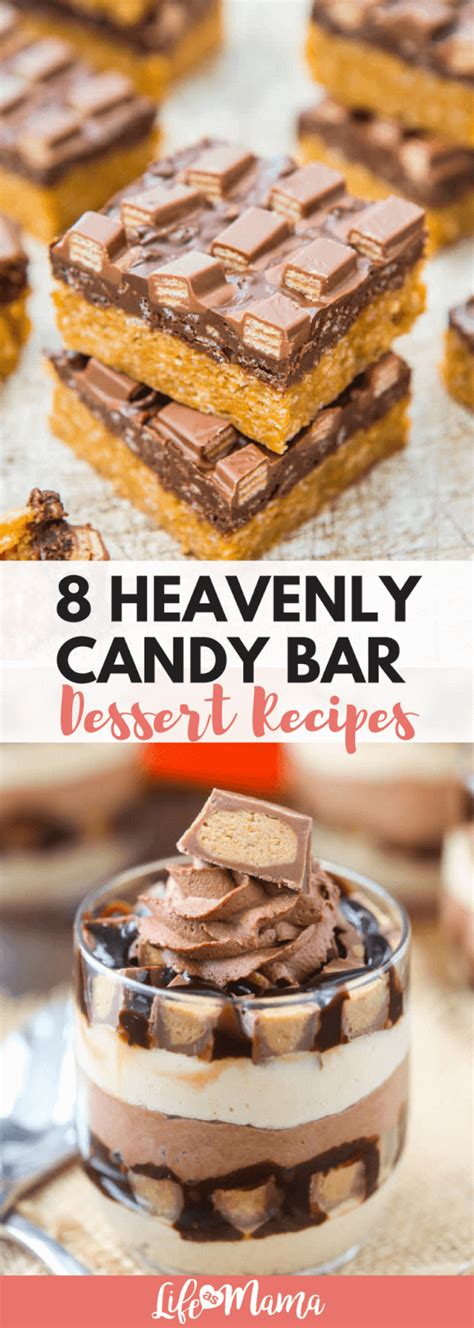 8 Heavenly Candy Bar Dessert Recipes