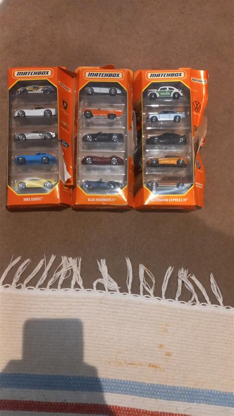 New Matchbox 5 Packs R Matchbox