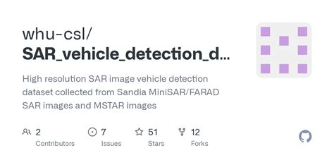 Github Whu Csl Sar Vehicle Detection Dataset High Resolution Sar