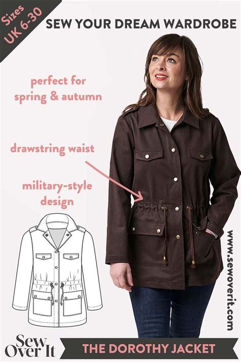 Dorothy Jacket Sewing Pattern Artofit