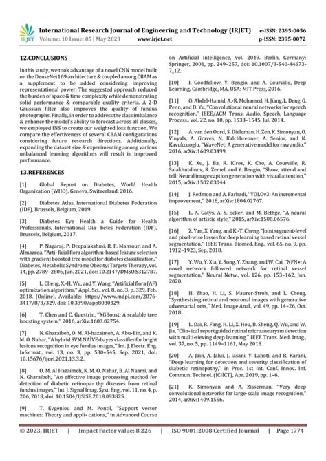 An Automated Severity Classification Model For Diabetic Retinopathy Pdf