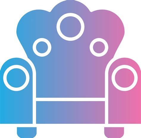 Throne Glyph Gradient Icon Design 43385009 Vector Art At Vecteezy