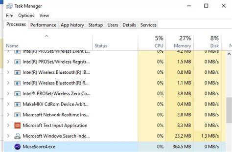Windows 10 Musescore4 Process Cannot Be Stopped Musescore