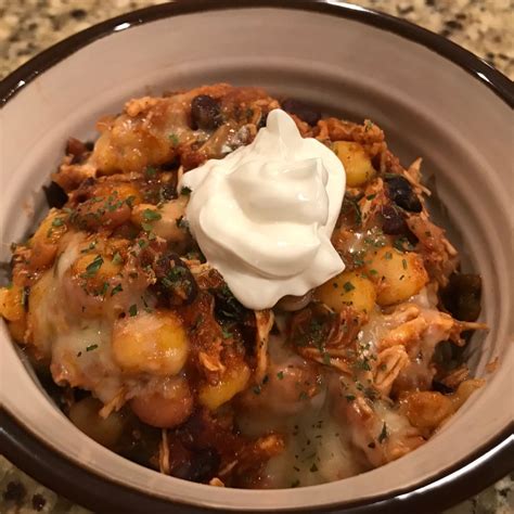 Taco Chicken Bowls Slow Cooker Tacos Recipes Cooker Recipes