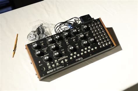 Moog Mother Tabletop Eurorack Semi Modular Synthesizer Reverb