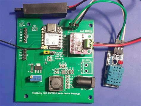 xiao esp32s3 media device prototype