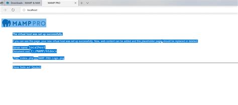 Set Up A Localhost And Make A Web Page Using Mamp And Php Samderlust