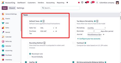 An Overview Of Accounting Localization For Colombia In Odoo 17