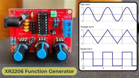 Diy Function Generator Using Xr2206 Kit 1hz 1mhz