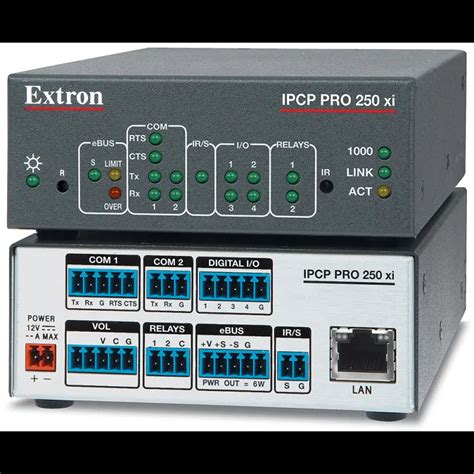User Manual Extron Ipcp Pro 250 Xi English 75 Pages