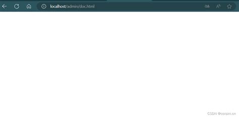 接入knife4j Openapi3访问dochtml页面空白问题knife4j Dochtml 空白 Csdn博客
