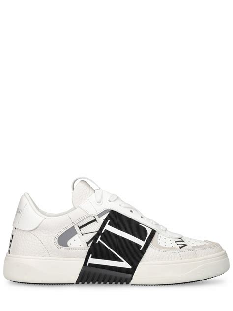 Valentino Garavani Vl7n Leather Sneakers Valentino Garavani