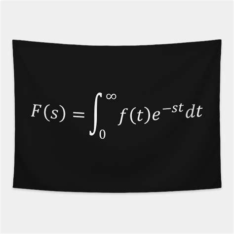 Laplace Transform Equation Laplace Transform Tapestry Teepublic