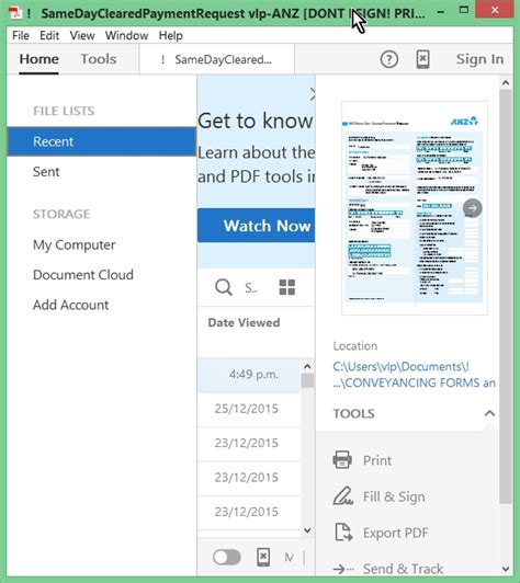 Solved How Do I Remove The Right Hand Pane In Reader Dc Adobe
