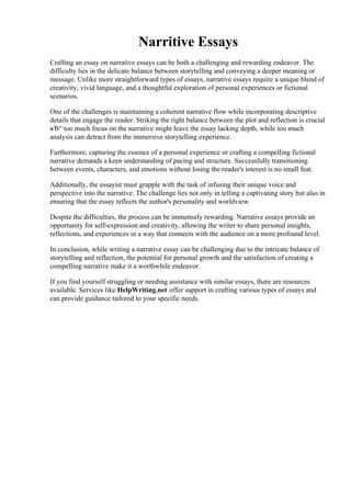 Narritive Essays.pdf