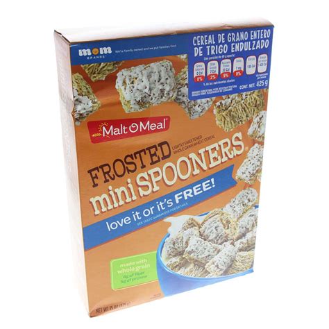 Cereal Malt O Meal Frosted Mini Spooners 425g Chedraui