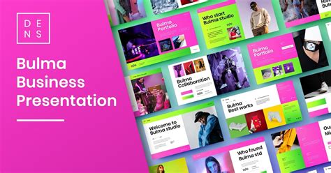 Bulma — Шаблон Powerpoint для бизнеса Шаблоны презентаций Включая творческий и компания Envato