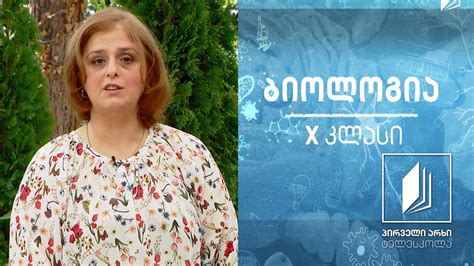 ბიოლოგია X კლასი უჯრედის ორგანოიდები გოლჯის აპარატი ლიზოსომა ვაკუოლი ტელესკოლა 1tv