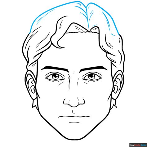 Easy Draw A Person Face