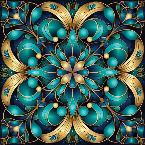 Premium Ai Image Fractal Pattern
