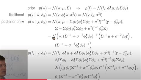 using hierarchical gaussian linear regression to inference of a
