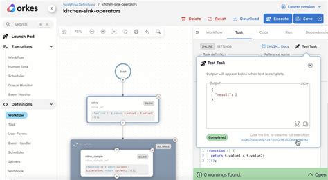 Running Workflows In Ui Orkes Conductor Documentation