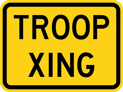 File1981 Us Army Road Sign W02psvg Wikimedia Commons