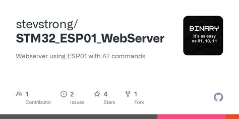 Github Stevstrongstm32esp01webserver Webserver Using Esp01 With