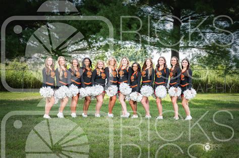 Fall Cheer Team Rickspicsphotography