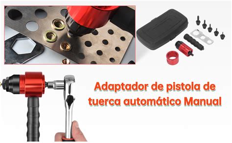 Adaptador De Remache Neumático Eléctrico Tipo Embrague Para Fácil Uso