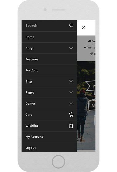 Features Mobile Slideout Menu Enpari