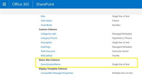 Office365 Sharepoint Create Site Column And Add It To An Existing Content Type Using Csom