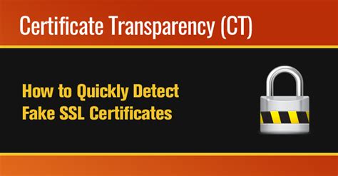 What Is Certificate Transparency How It Helps Detect Fake Ssl Certificates