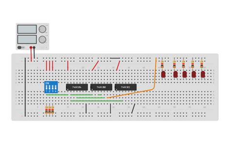 Circuit Design Lab4 Tinkercad