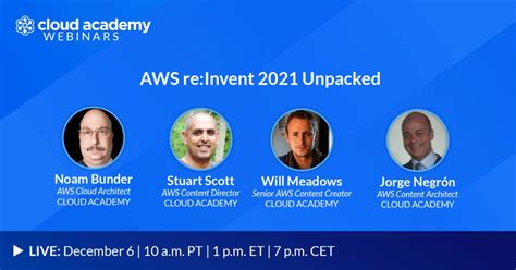 stuart scott on linkedin aws re invent 2021 unpacked