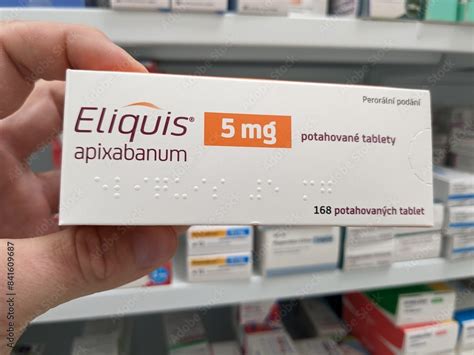 Pragueczech Republic June 17 2024eliquis Medication With Apixaban