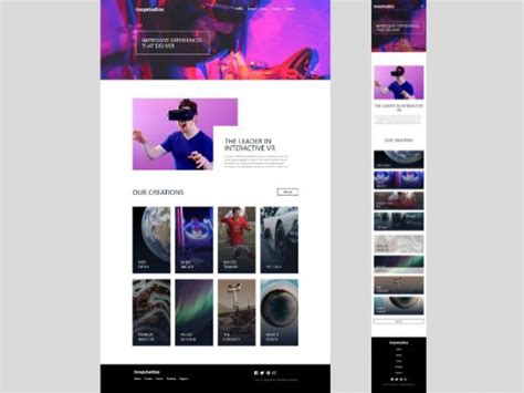 A Responsive Landing Page In Html Css React Js Next Js Tailwind Css
