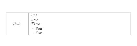 Tables Losing Vertical Alignment When Using Minipage Inside Tabular