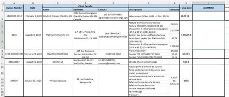 entry 66 by emangamea for invoice data entry into excel freelancer