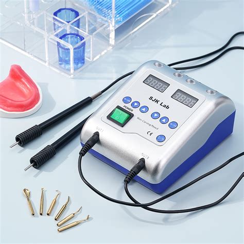 Sjk Dental Lab มีดขี้ผึ้งไฟฟ้า Waxer แกะสลักปากกาดินสอ Carver W 6