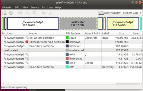 partitioning why cant i resize my ubuntu partition ask ubuntu