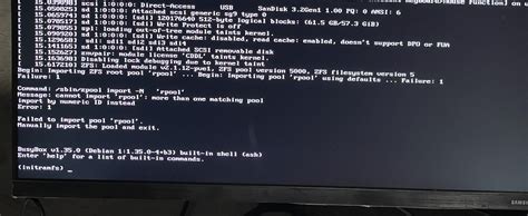 Im Stuck Fresh Install Leads To “cannot Import Rpool More Then