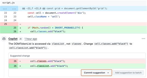 Getting Feedback On Your Code From Github Copilot Github Docs